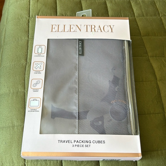 Ellen Tracy | Other | 3 Pcs Travel Packing Cubes See Pictures For ...